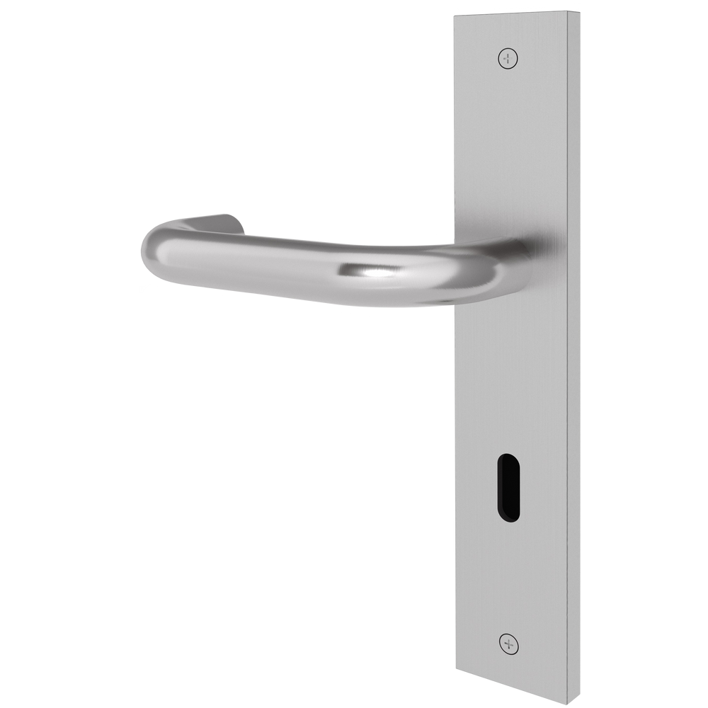 Langschildgarnitur eckig U-Form Modell Borana Edelstahl geschraubt ...